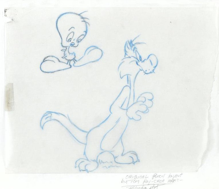 Cartoon Tweety Drawing